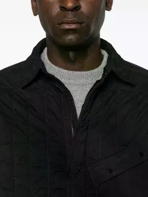 Stone Island 4100014 Ultralight Nylon Quilted-tc Coat Jacket
