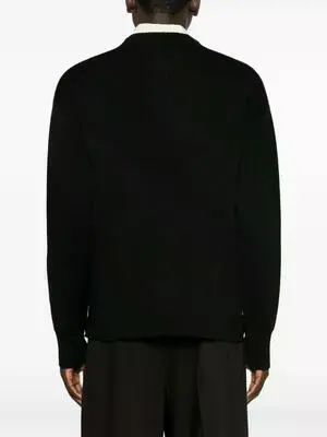 LEMAIRE Boat-neck Double-face Virgin Wool Sweater