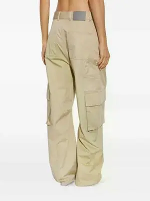 Balenciaga Relaxed Cargo Trousers In Beige