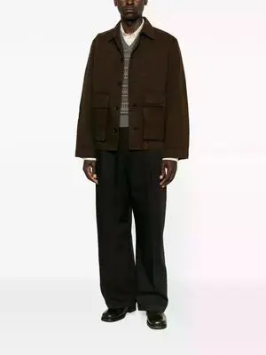 LEMAIRE Button-fastening Pocket Denim Jacket