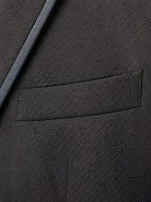 LUIGI BIANCHI MANTOVA Contrast-trim Notch-lapel Suit
