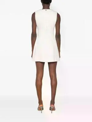 SELF-PORTRAIT Floral Appliqué Mini Dress