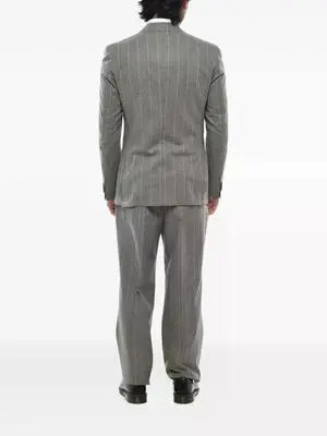 Corneliani Cc Collection Pinstripe Single-breasted Suit