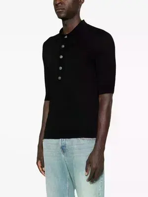 Versace 2000s Medusa Button-up Sweater