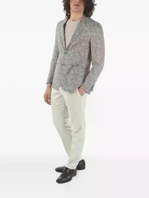 Corneliani Printed Single-breasted Jacket