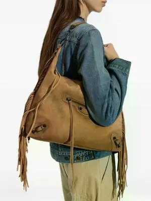 Balenciaga Le City Bag Medium In Camel