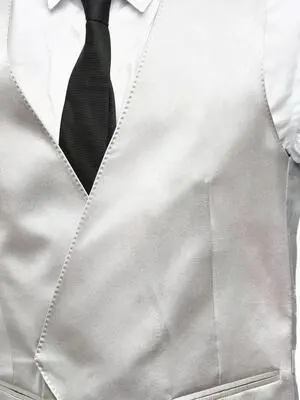 Corneliani Double-breasted Silk Waistcoat
