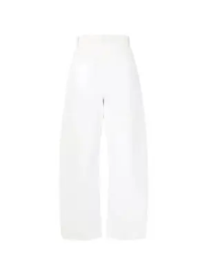 THE FRANKIE SHOP Nelton Barrel Leg Jeans - White