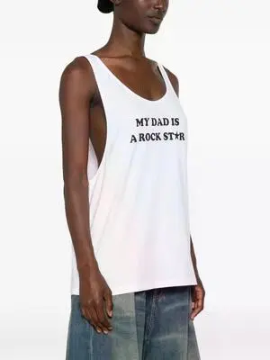 Stella McCartney Slogan Print Vest Top