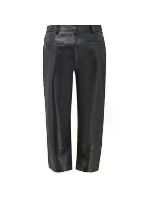 THE FRANKIE SHOP Lior Leather Capri Pants