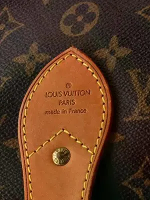 LOUIS VUITTON Monogram Canvas Sac Chasse Travel Bag