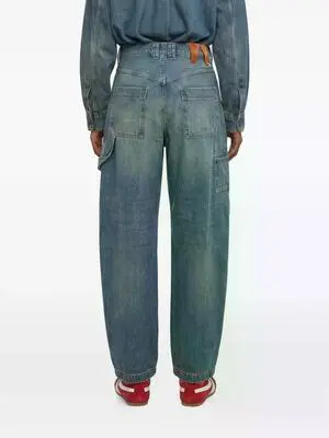 DARKPARK Faded Hammer-loop Jeans