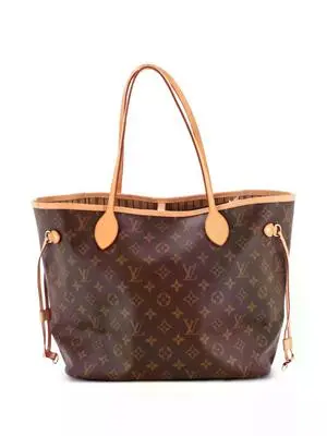 LOUIS VUITTON Monogram Canvas Tote Bag - Brown