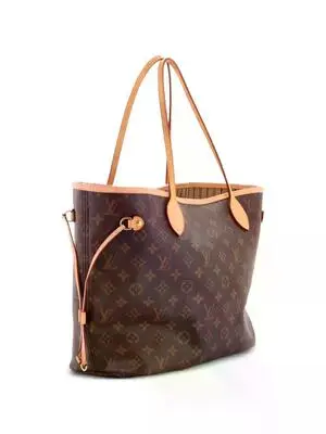 LOUIS VUITTON Monogram Canvas Tote Bag - Brown