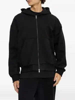 Adidas Premium Essentials Cropped Full-zip Hoodie