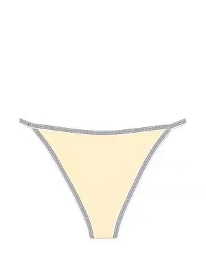 Versace Logo-embroidered Bikini Bottoms