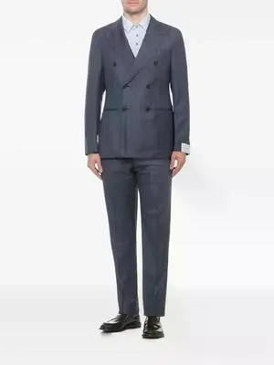 Caruso Pinstripe Double-breasted Suit