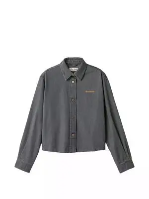 Miu Miu Chambray Shirt - Grey