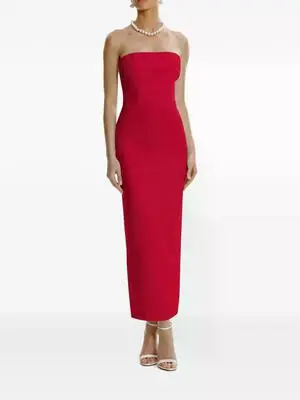 FRAMBOISE Asma Strapless Maxi Dress