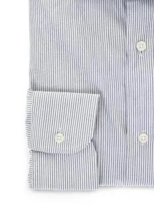 Corneliani Striped Cotton Shirt