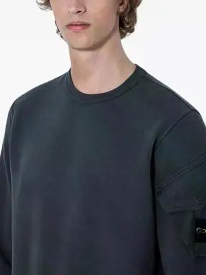 Stone Island Sleeve Patch Pocket Sweatshirt