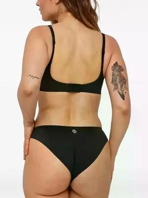 GOD SAVE QUEENS Logo-plaque Push-up Bra