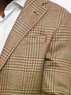 Corneliani Houndstooth Single-breasted Blazer