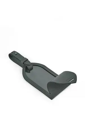 Smythson Panama Cross-grain Luggage Tag