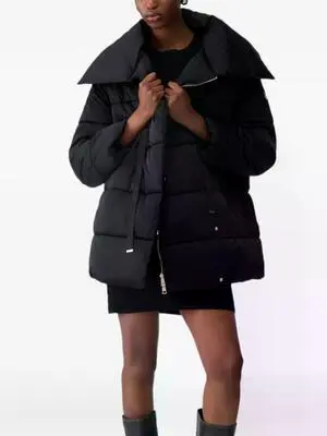 Liu Jo Oversized Padded Jacket In Shiny Nylon