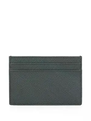 Smythson Panama-leather Flat Card Holder