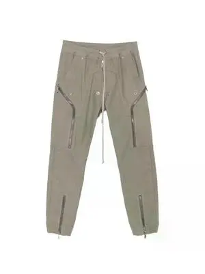 Rick Owens Heizer Zip-detail Trousers - Green