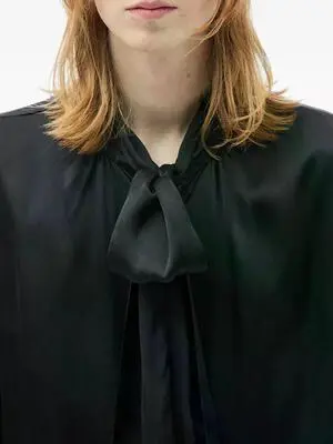 ANN DEMEULEMEESTER Runo Bow-tie Shirt