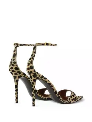 GIUSEPPE ZANOTTI Intriigo Strap Savage 105 Sandals - Neutrals