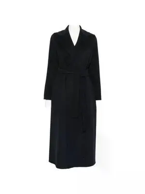 Max Mara Poldo Belted Coat - Blue