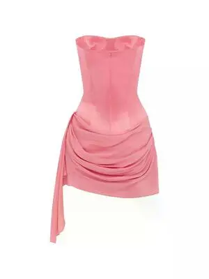 Alex Perry Draped Corset-style Mini Dress