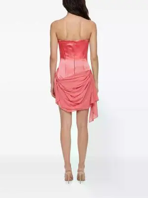 Alex Perry Draped Corset-style Mini Dress