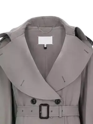 MAISON MARGIELA Double-breasted Belted Trench Coat