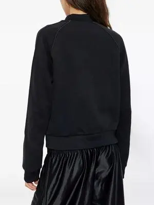 Adidas Logo-print Zip-up Sweater