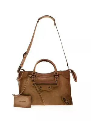 Balenciaga Le City Bag Medium In Camel