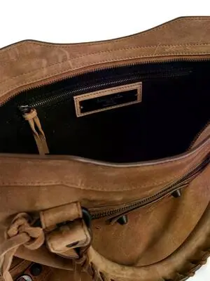 Balenciaga Le City Bag Medium In Camel