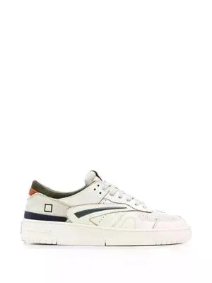 D.a.t.e. Tornado Leather Sneakers - Neutrals