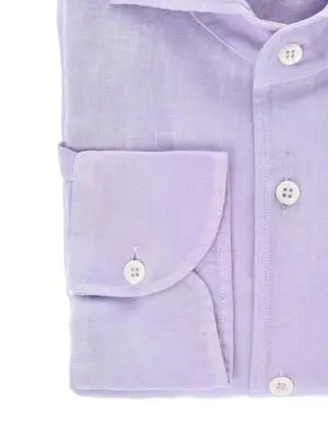 Corneliani Linen French-collar Shirt
