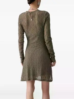 Liu Jo Lace Mini Dress With Jewel Embellishments