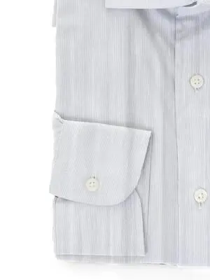Corneliani Striped Spread-collar Shirt