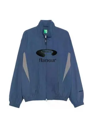 FLANEUR Music Logo-embroidered Track Jacket