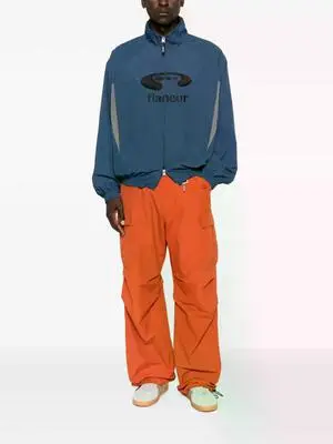 FLANEUR Music Logo-embroidered Track Jacket