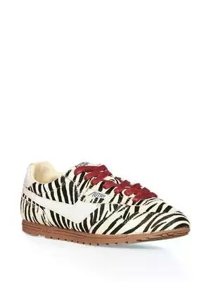 AUTRY Zebra-print Calf Hair Sneakers