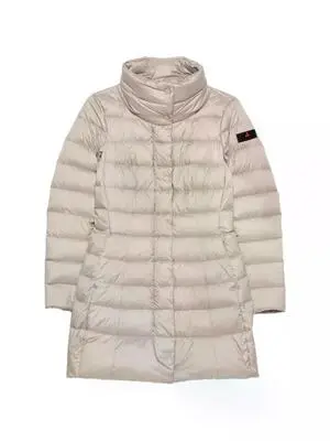 Peuterey Quilted High-neck Coat - Grey