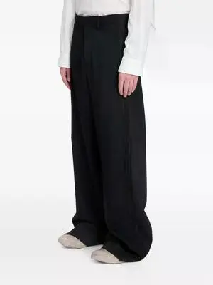 ANN DEMEULEMEESTER Wide-leg Wool Trousers