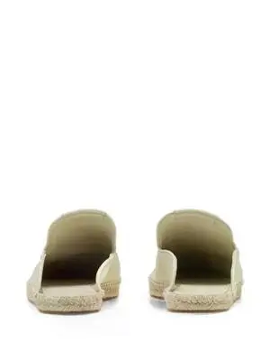 LANVIN Espadrille Leather Mules
